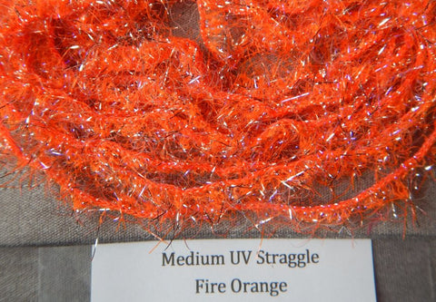 Silver UV Straggle Fritz (Polar Straggle Chenille)