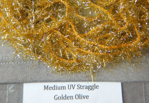 Silver UV Straggle Fritz (Polar Straggle Chenille)